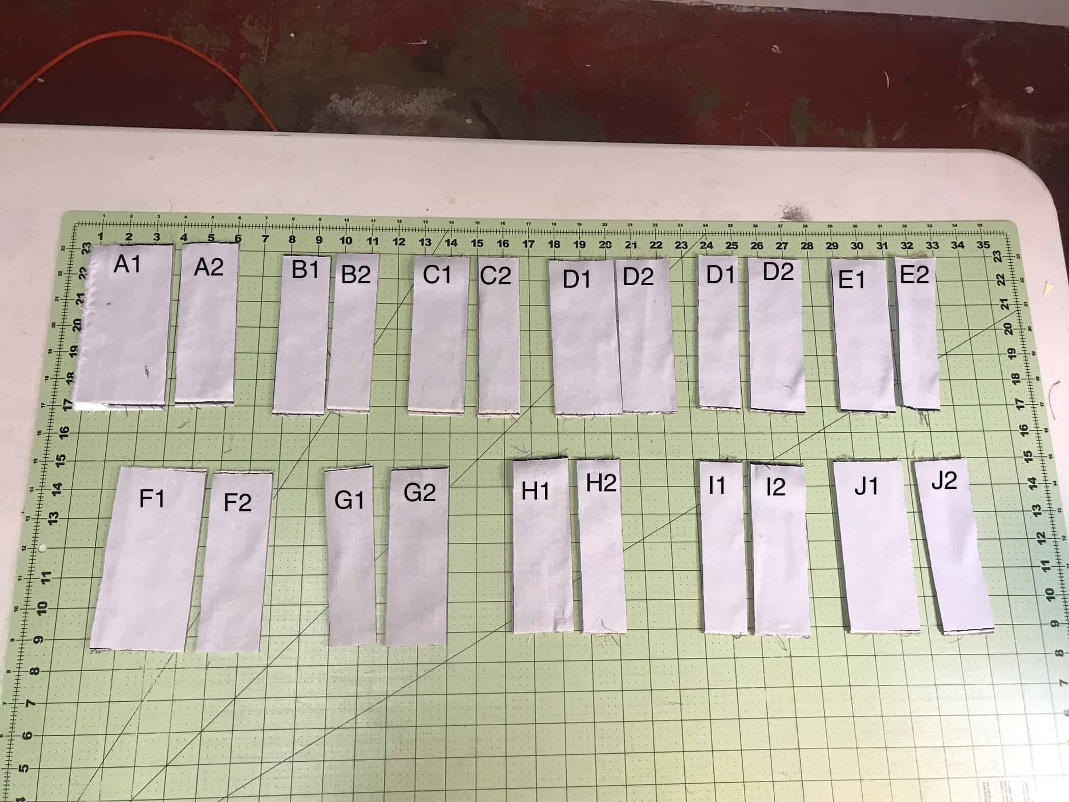 Color Bar Blocks - Quilting in the Fog