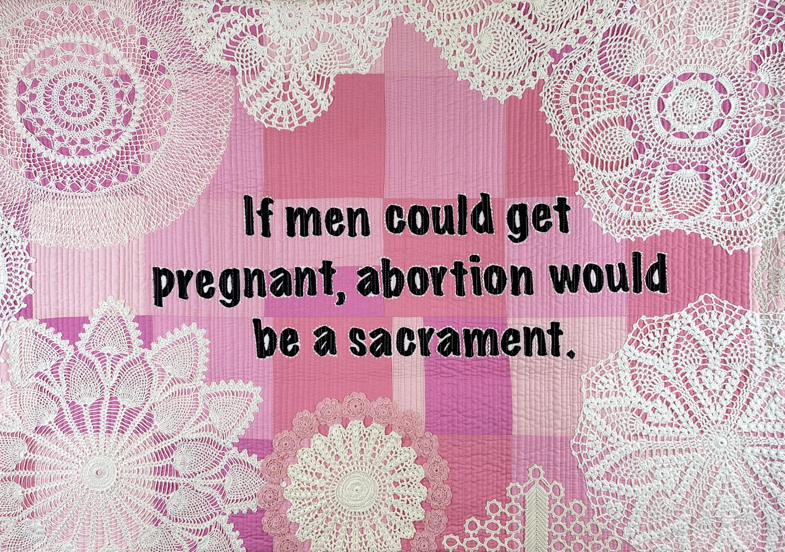 If Men Could Get Pregnant Quilting In The Fog